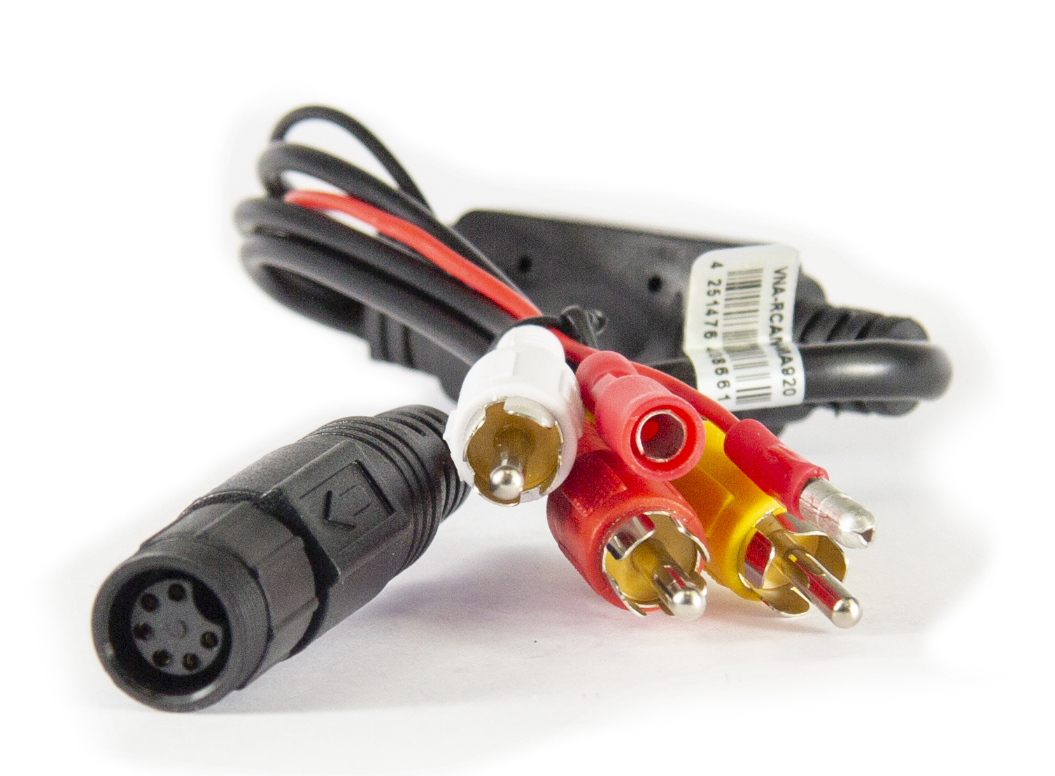 ESX VNA-RCAM-MA920 Anschlussadapter für Monitore Waeco Buchse (WSF) auf Cinch und 12 Volt. WSF > RCA